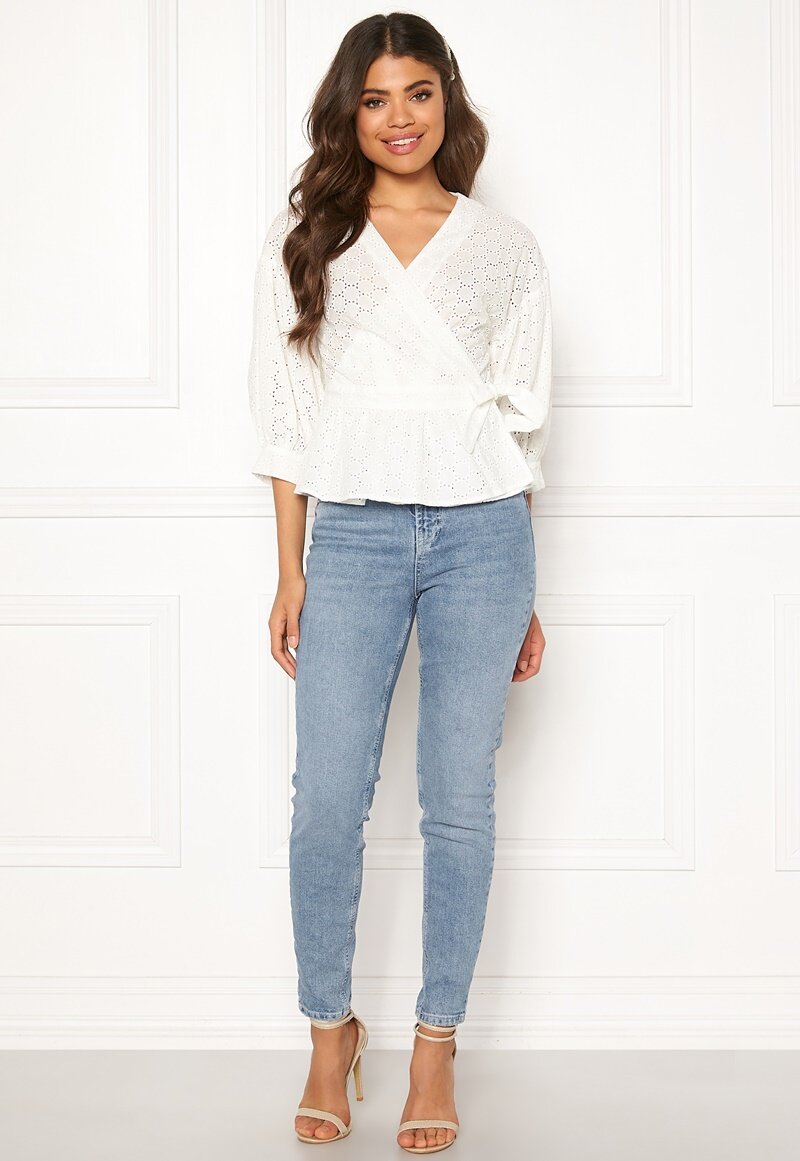 co'couture Trinetta Anglaise Shirt White - Bubbleroom